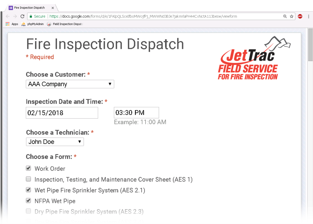 Fire Inspection - Field Service Automation, Document Solutions, Content ...