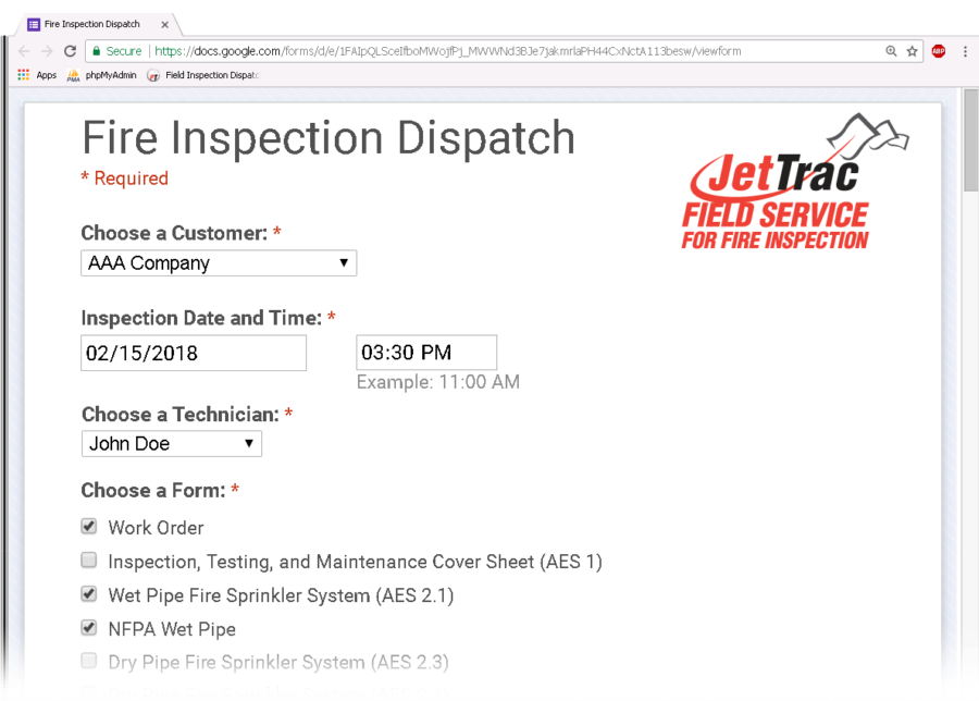 Fire Inspection - Field Service Automation, Document Solutions, Content Management, Dynamic ...